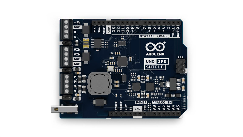 Arduino UNO SPE Shield: Bridging Modern and Legacy Devices with Ease