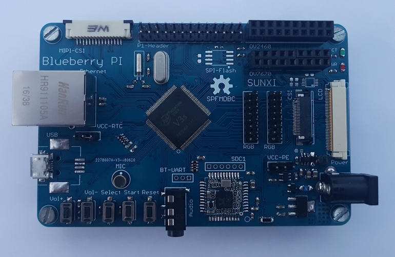 Raspberry Pi Alternative Blueberry Pi: A DIY Raspberry Pi Competitor