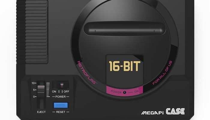 RetroFlag Debuted Sega Megadrive Raspberry Pi Case: The MegaPi