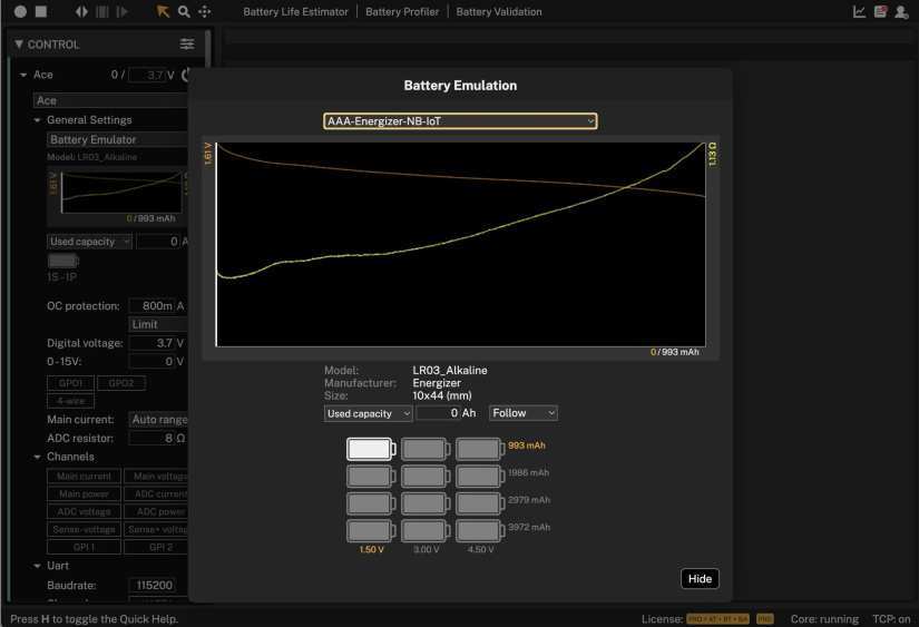 Battery Profiling with the Otii Ace Pro by Qoitech