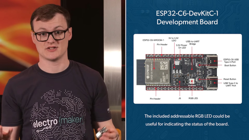 ESP32-C6 DevKitC-1: A RISC-V Development Platform for Prototyping and IoT