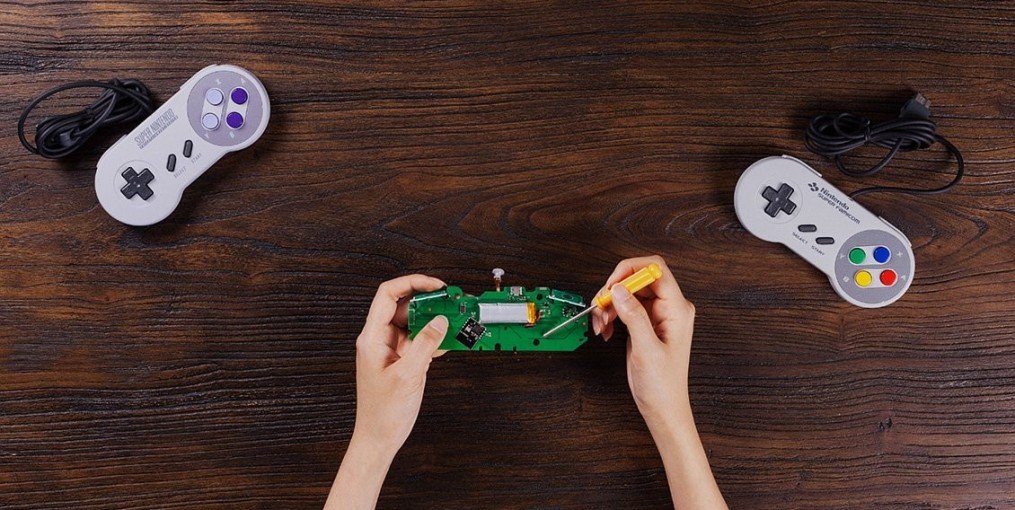 8BitDo Launches DIY Retro Controller Parts: Make DIY SNES Controllers ...