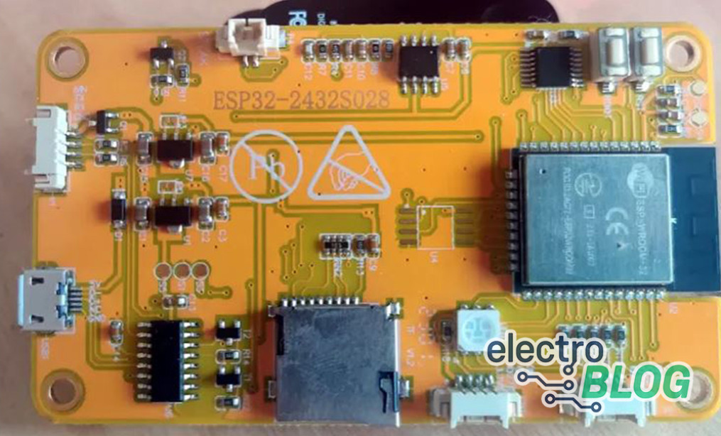 The Cheap Yellow Display - a ESP32-driven development board