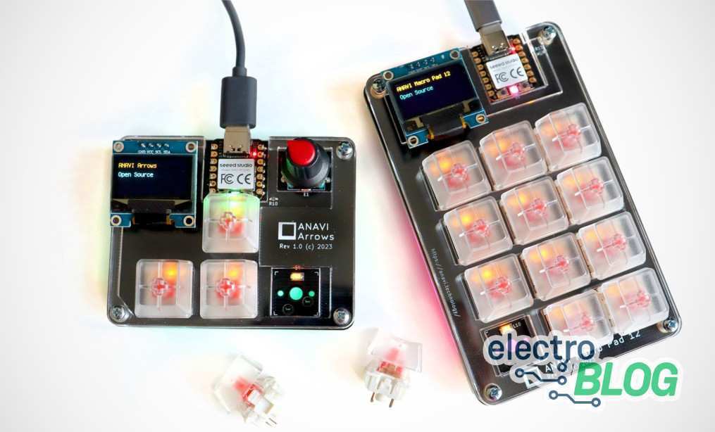 Anavi's New Macro Pads: A Blend of Innovation and Versatility