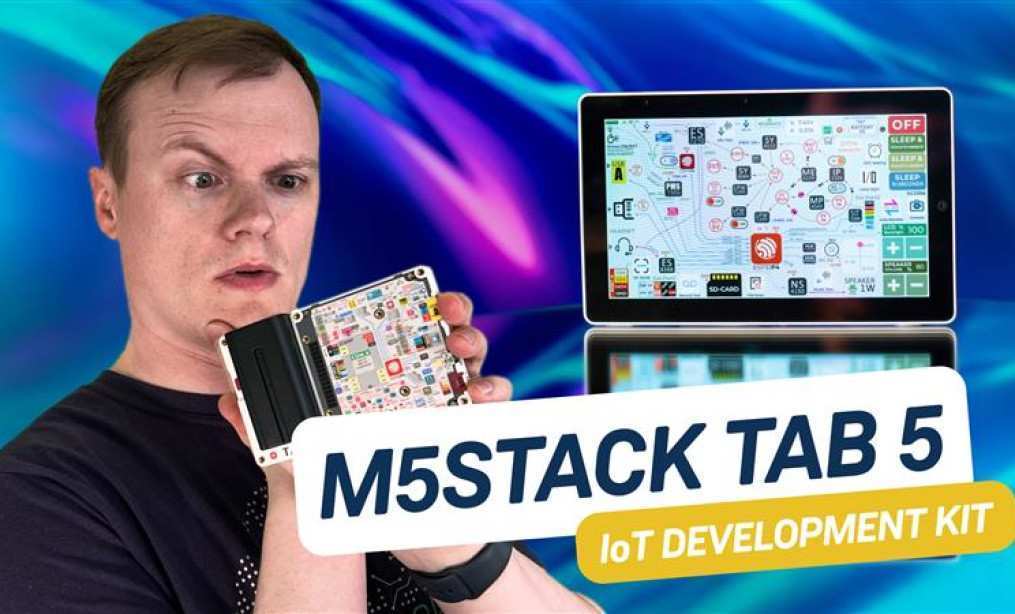 M5Stack Tab5: RISC-V Touchscreen Dev Kit for IoT and HMI