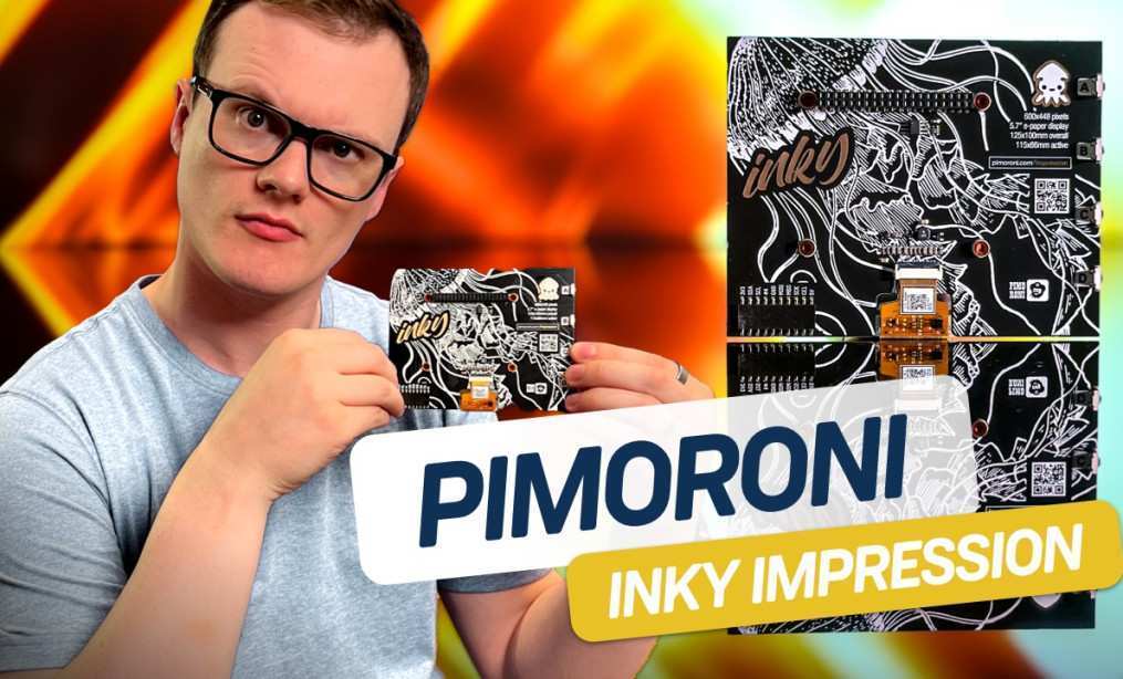 Inky Impression: Elevating DIY Projects with 7-Color ePaper Display