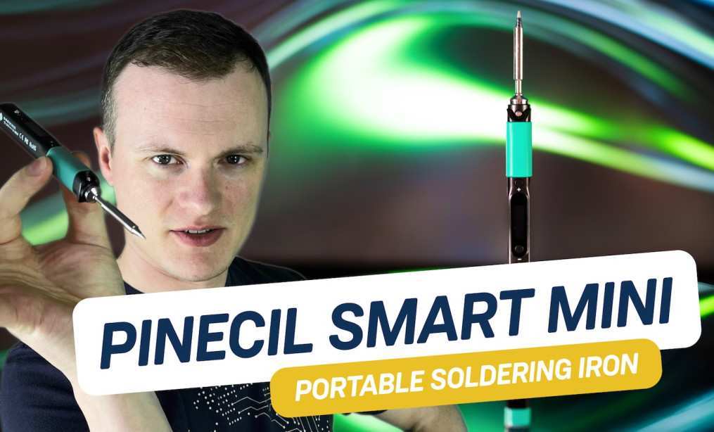 Pinecil Smart Mini Portable Soldering Iron Review