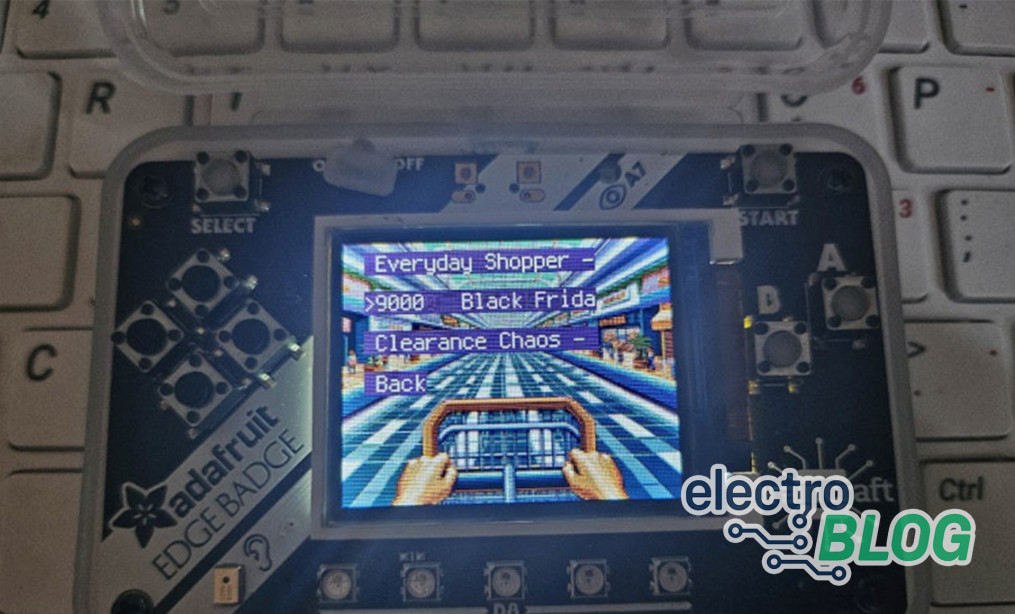 Retro Gaming on Adafruit PyBadge: A Creative Take on CircuitPython