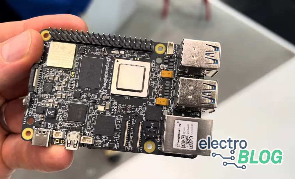 BeagleY-AI: open source SBC hardware at Embedded World 2024