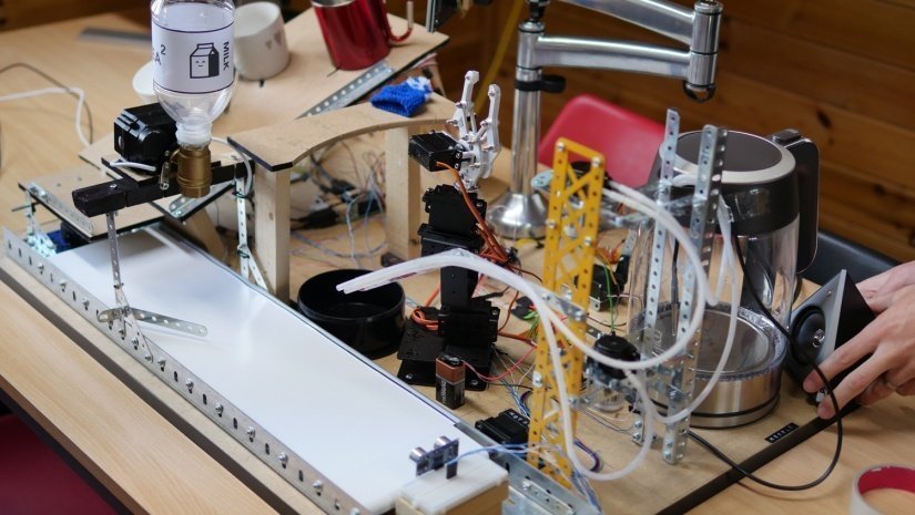 An artificially intelligent tea maker you can control using SMS