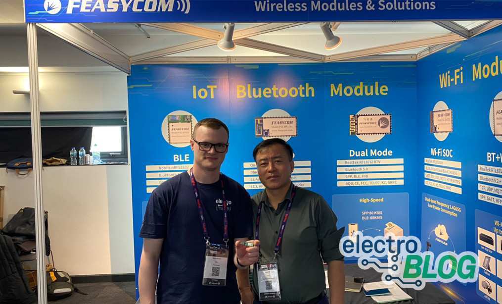 Feasycom's Innovative IoT Modules Unveiled at Hardware Pioneers Max 2023