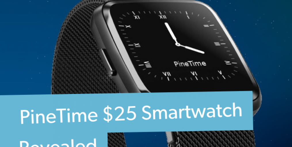 Pine64 Launches $25 Linux Smartwatch PineTime