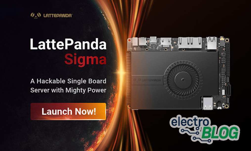 LattePanda Introduces the Sigma Single Board Server