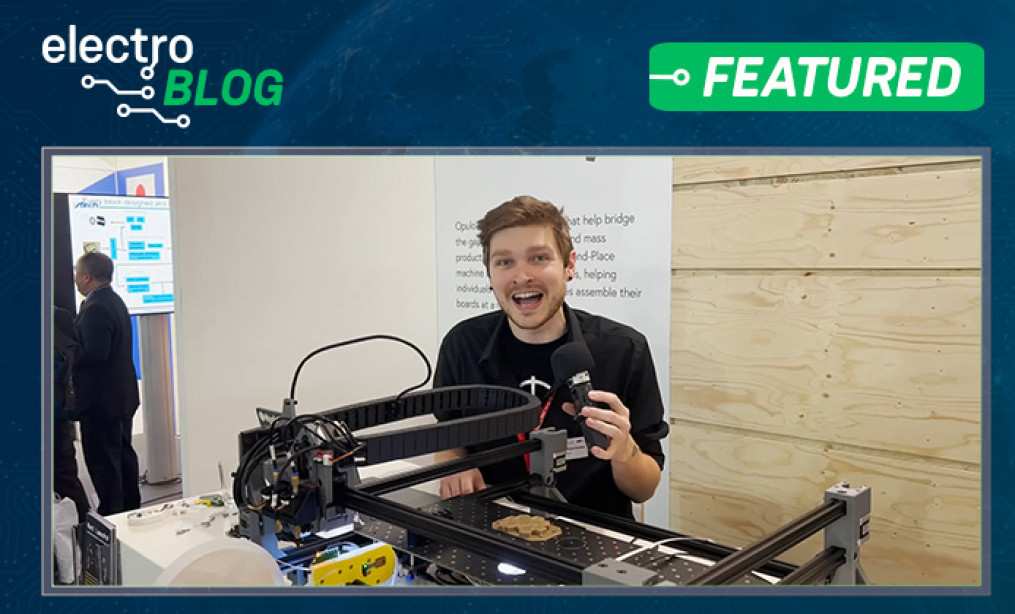 Electronica 2022: Stephen Hawes introduces the Lumin Open Source PnP ...