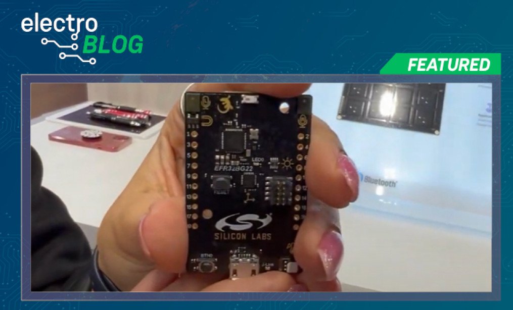 Silicon Labs show new Bluetooth Tracking and Machine Vision systems at EW22