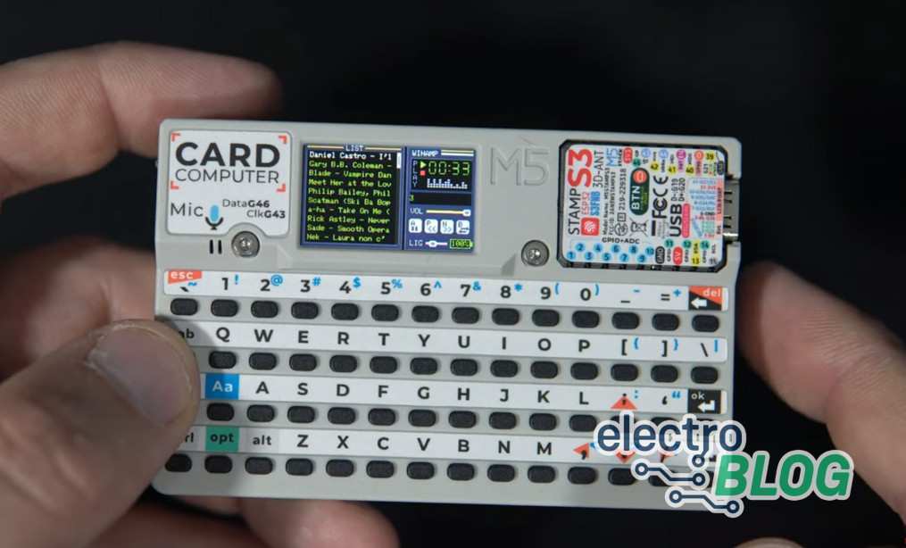 M5Stack Cardputer: A DIY Winamp-Inspired MP3 Player