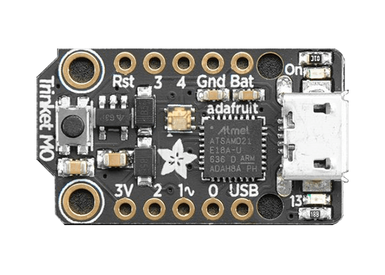 How to use adafruit trinket 5v with arduino ide - vsein