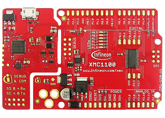 Electromaker Board Guide 2022 - Boot Kit XMC1100