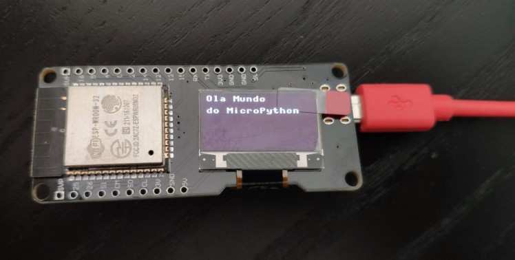 Pronunciar capturar moverse micropython oled esp32 Buena suerte ropa Susteen
