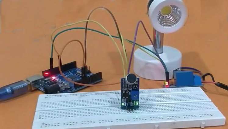 Arduino Whistle Detector Switch Using Sound Sensor Module