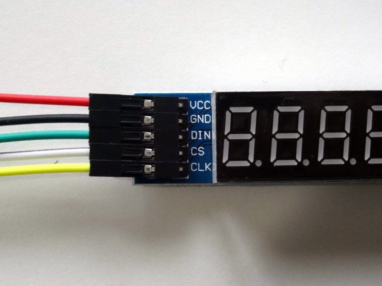 Arduino Nano: Analog 7 Segment Max7219 Display With Visuino