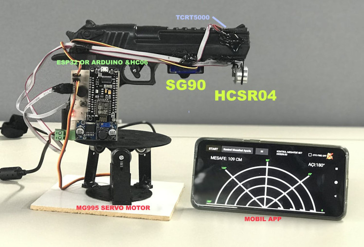 Arduino Radar Using Android Mobile App