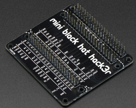 Pimoroni Mini Black Hat Hack3r Assembled - 3182