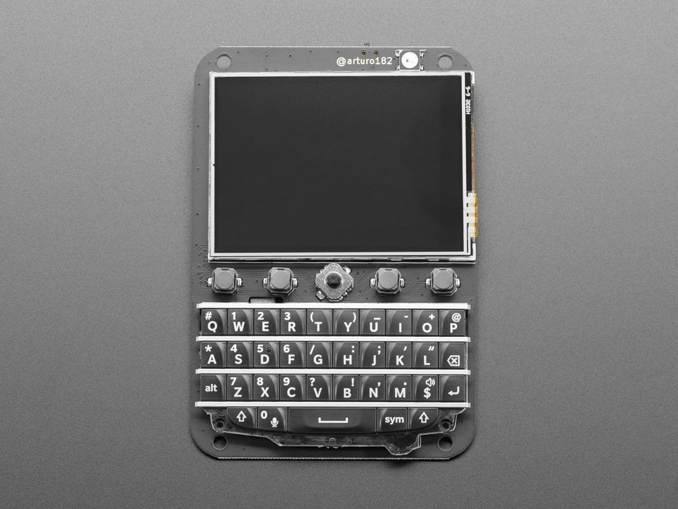 Keyboard Featherwing - Qwerty Keyboard + 2.6 Lcd - 4818