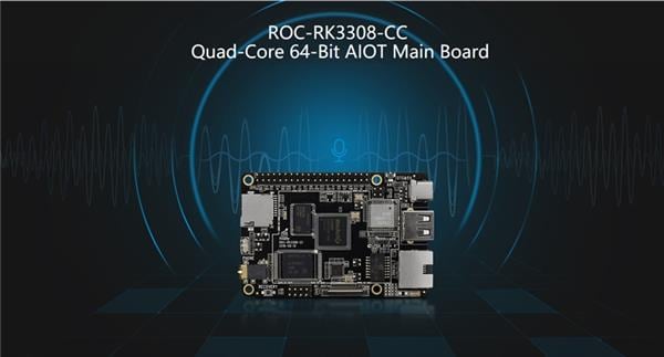 Roc-rk3308-cc Quad-core 64-bit Aiot Main Board - 102110237