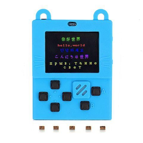 Kittenbot Meowbit Card-sized Retro Game Computer - Blue Color - With ...