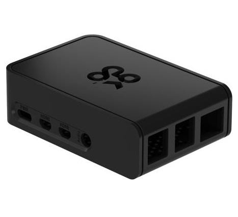 Raspberry Pi 4 Case Std Black - 114992014