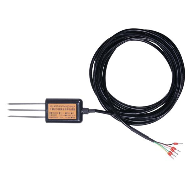 Rs485 Soil Moisture & Temperature & Ec Sensor (s-temp&vwc&ec-02a ...