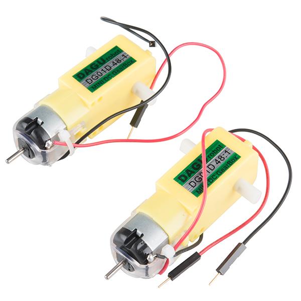 Hobby Gearmotor - 140 Rpm (pair) - ROB-13302