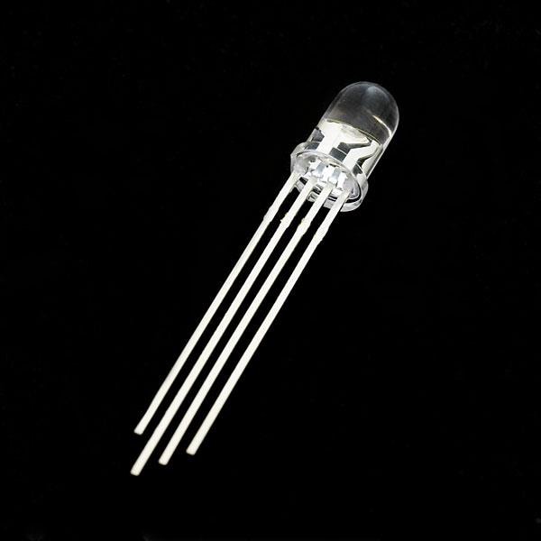 Led - Rgb Clear Common Cathode - COM-00105