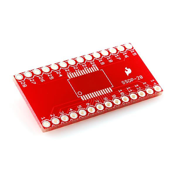Ssop To Dip Adapter - 28-pin - BOB-00500