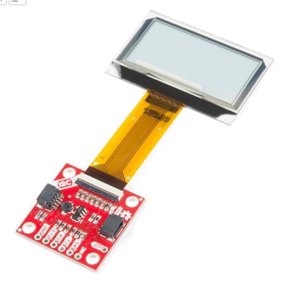 Sparkfun Transparent Graphical Oled Breakout (qwiic) - LCD-15173