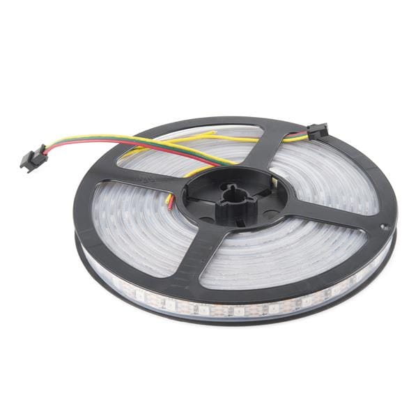 Led Rgb Strip - Addressable, Sealed (5m) - COM-12028