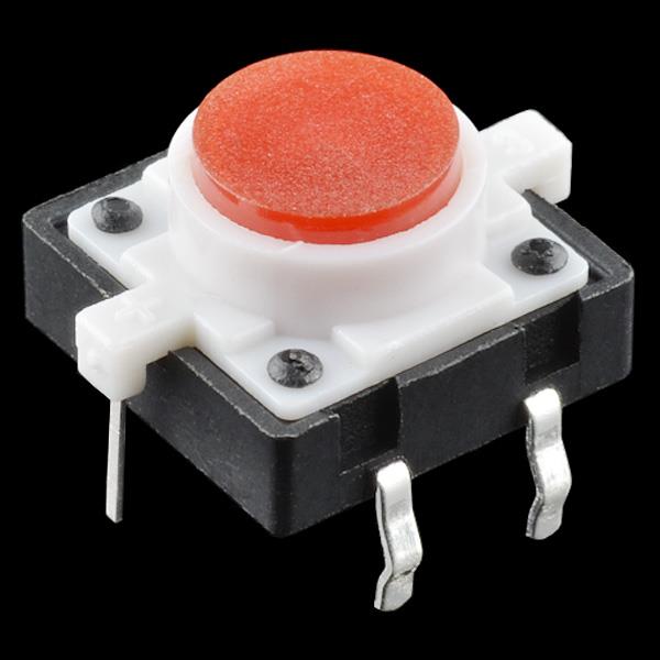 Led Tactile Button - Red - COM-10442