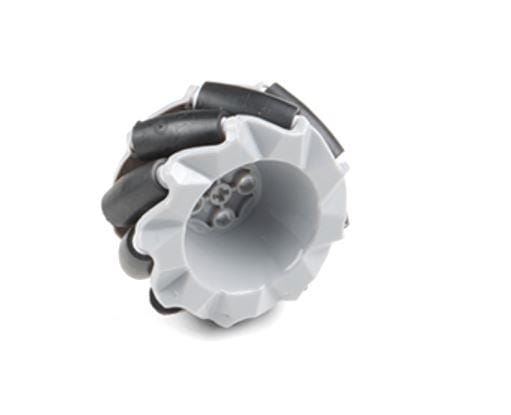 Mecanum Wheels - 65mm, Lego Compatible (4 Pack) - ROB-15536