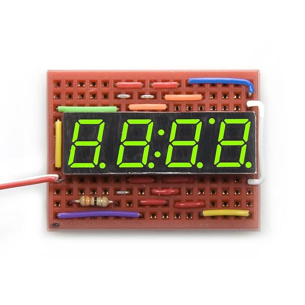 7-segment Display - 4-digit (kelly Green) - COM-09482
