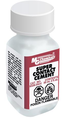 Super Contact Cement 55ml (2 Oz) Bottle - 8336-55ML