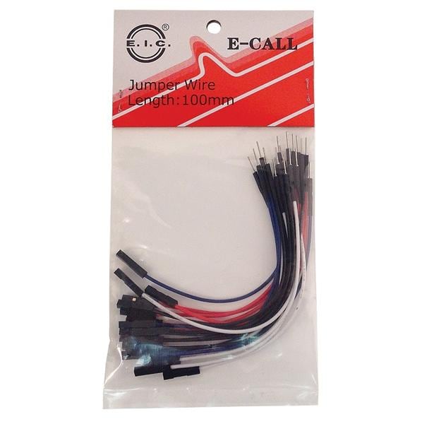 Wire,rnd Pin,100mm,mf,multi - 800-00047