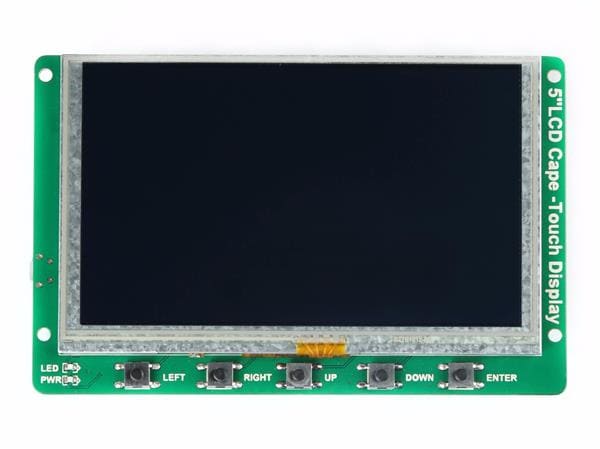 5 In Bbg Lcd Cape W/ Resistive Touch - 104990262