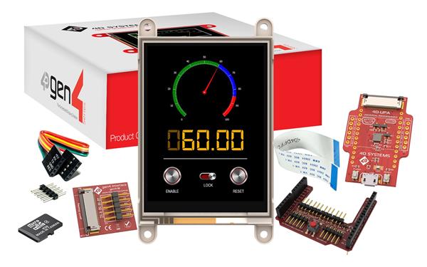 Starter Kit For Gen4-ulcd-32d-clb With Usd-4gb Industrial, Gen4-ib, 4d ...