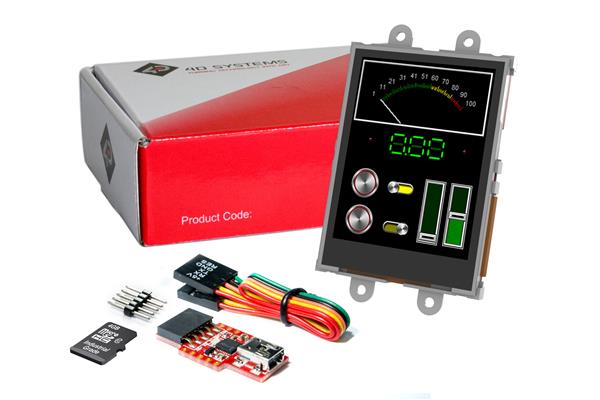 2.4" Ardunio Str Kit W/2gb Sd & Prg Adptr - SK-24PTU-AR