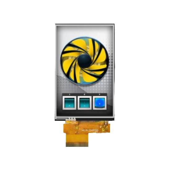3.5", 320x480 Pixels, Full Colour Lcd Module With Resistive Touch ...