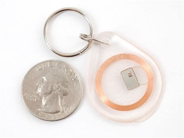 13.56mhz Rfid/nfc Clear Keychain Fob - Classic 1k - 363