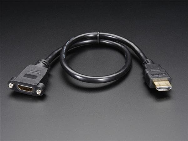 Panel Mount Hdmi Cable 40cm - 978