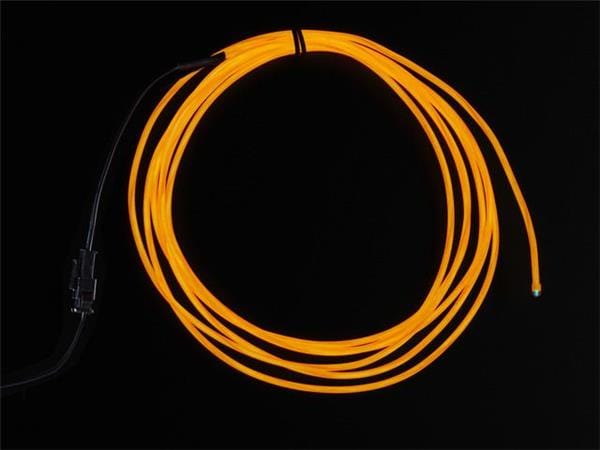 High Bright Orange El Wire 2.5m - 405