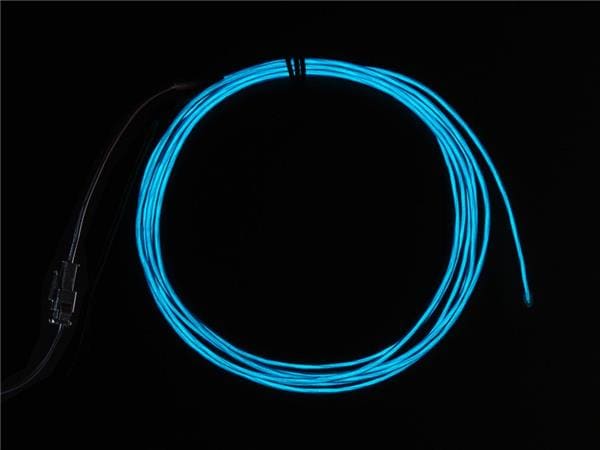 High Bright Blue El Wire 2.5m - 408